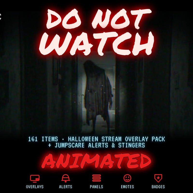 Twitch Overlay No Webcam - Etsy