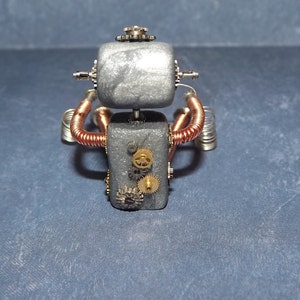 Oops-bot Steampunk Child Robot With Slinky Fathers Day Gift | Etsy