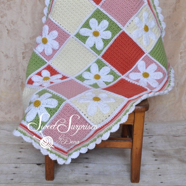 Mini and Daisy Blanket - Etsy