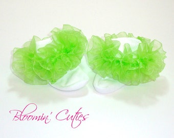 Lime Green Ruffle - Etsy