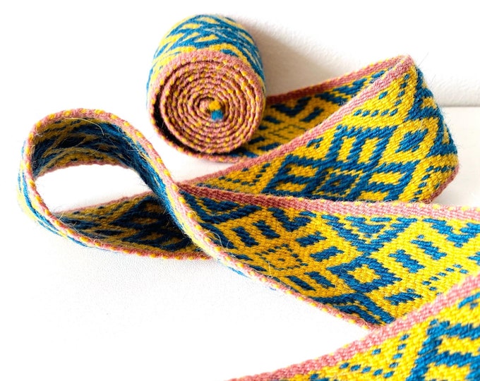 Peruvian Handwoven Alpaca Textile Trim - MW5 - Etsy