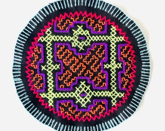 Peruvian Hand Embroidered Shipibo Conibo Textile Patch MQ5 - Etsy
