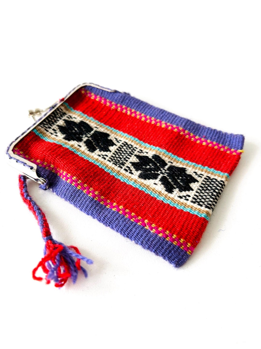 Unique Boho Ethnic Coin Purse Made With Peruvian Handmade Fabric - K12 ...