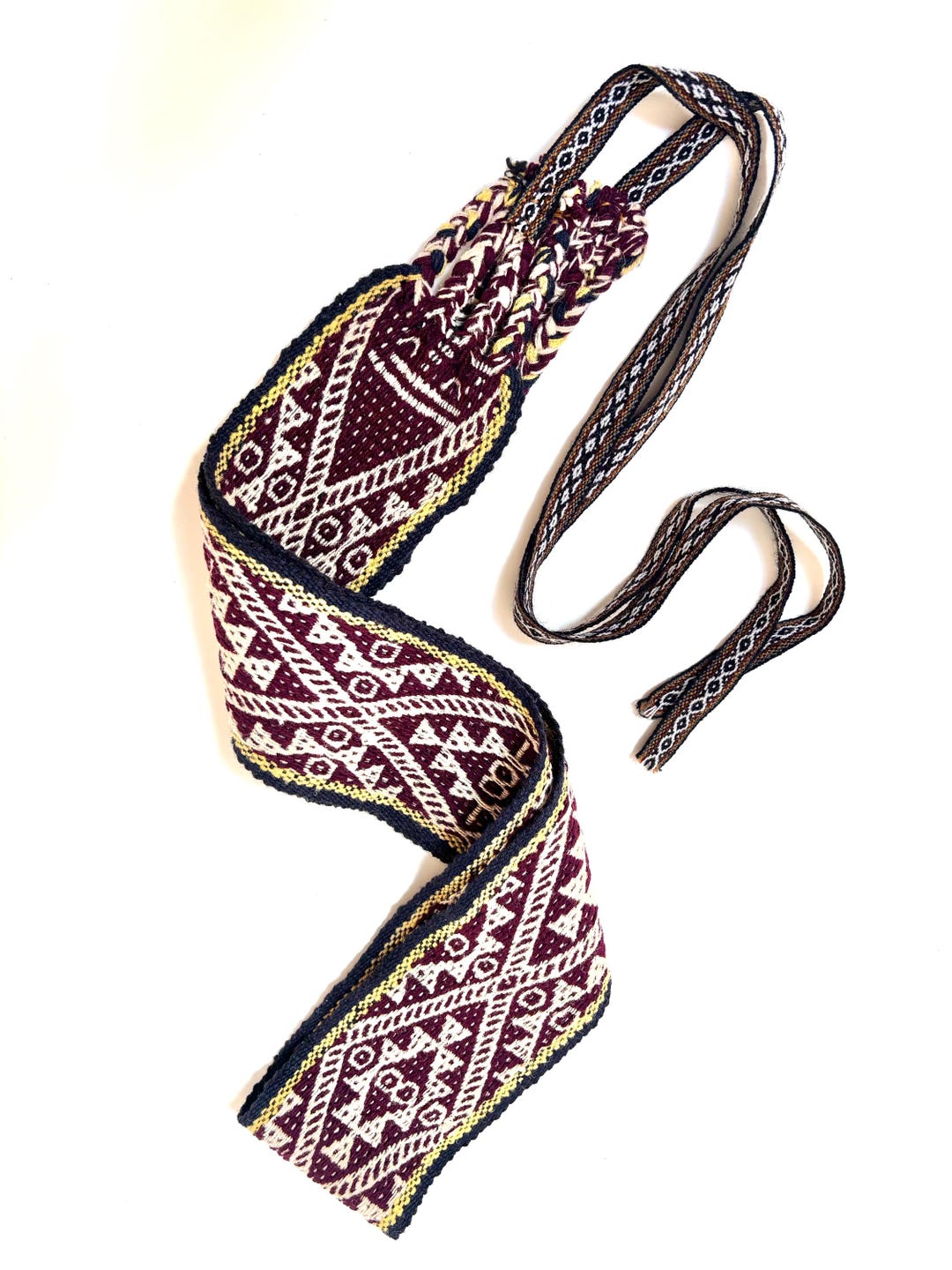 Andean Peruvian Handwoven Chumpi Textile Belt - RT2 - Etsy