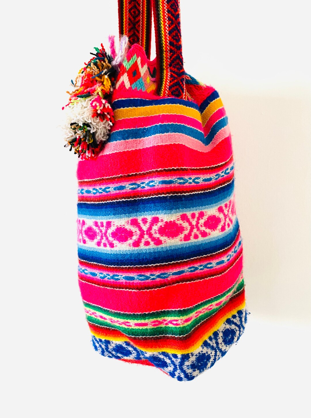 Peruvian Bag Made From Handwoven Textile - JZ70 - Etsy