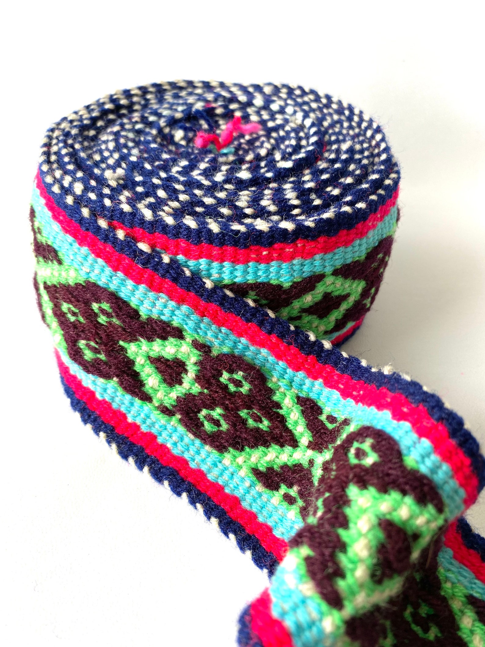 Cinta peruana etnica andina telar hecho a mano Cuzco Peru - Etsy México