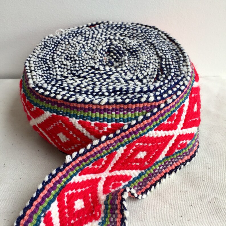 Cinta peruana etnica andina telar hecho a mano Cuzco Peru | Etsy