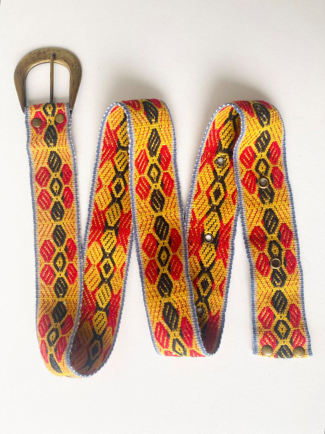 Handwoven Peruvian Belt - BT4 - Etsy