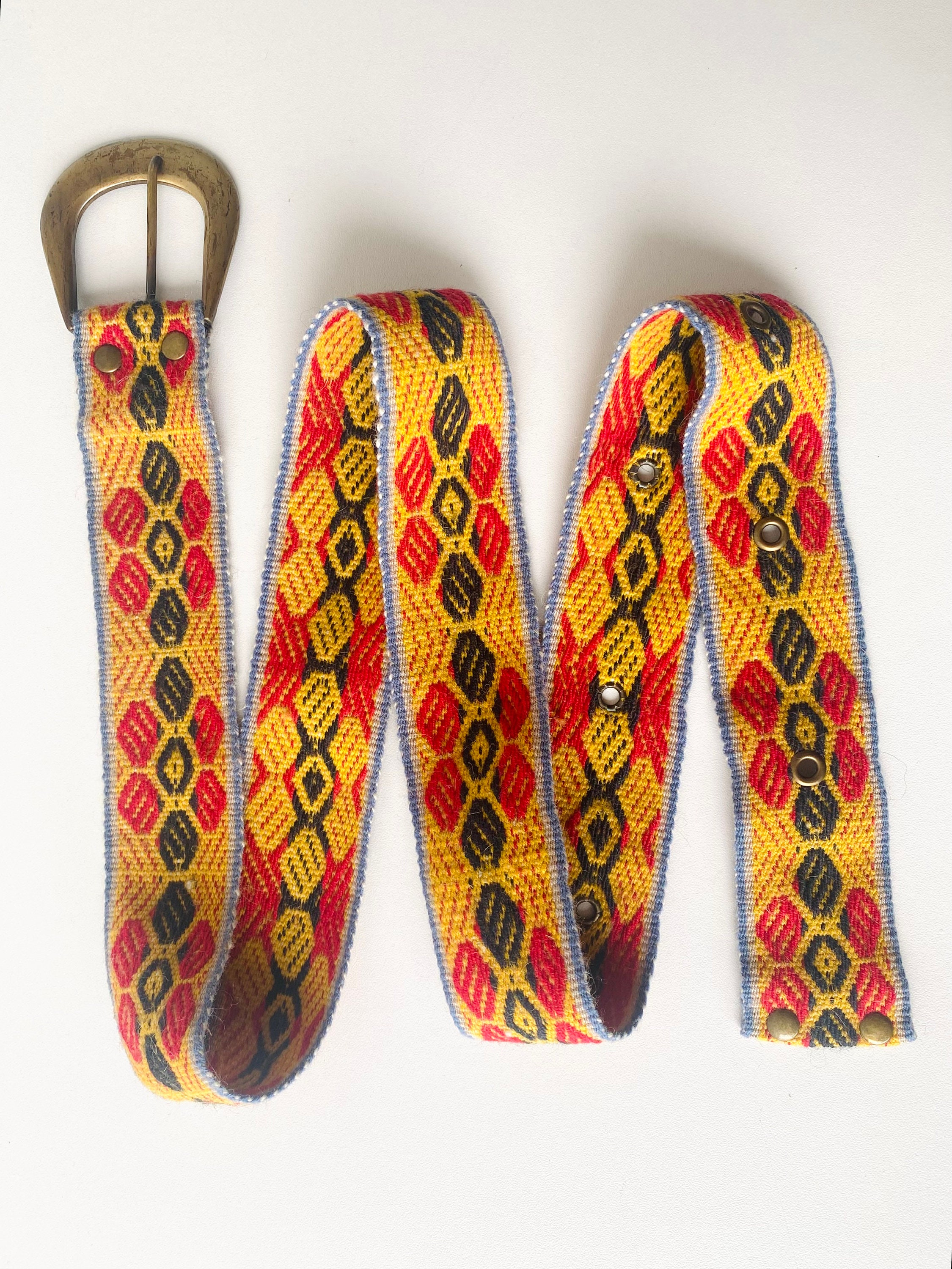 Handwoven Peruvian Belt - BT4 - Etsy