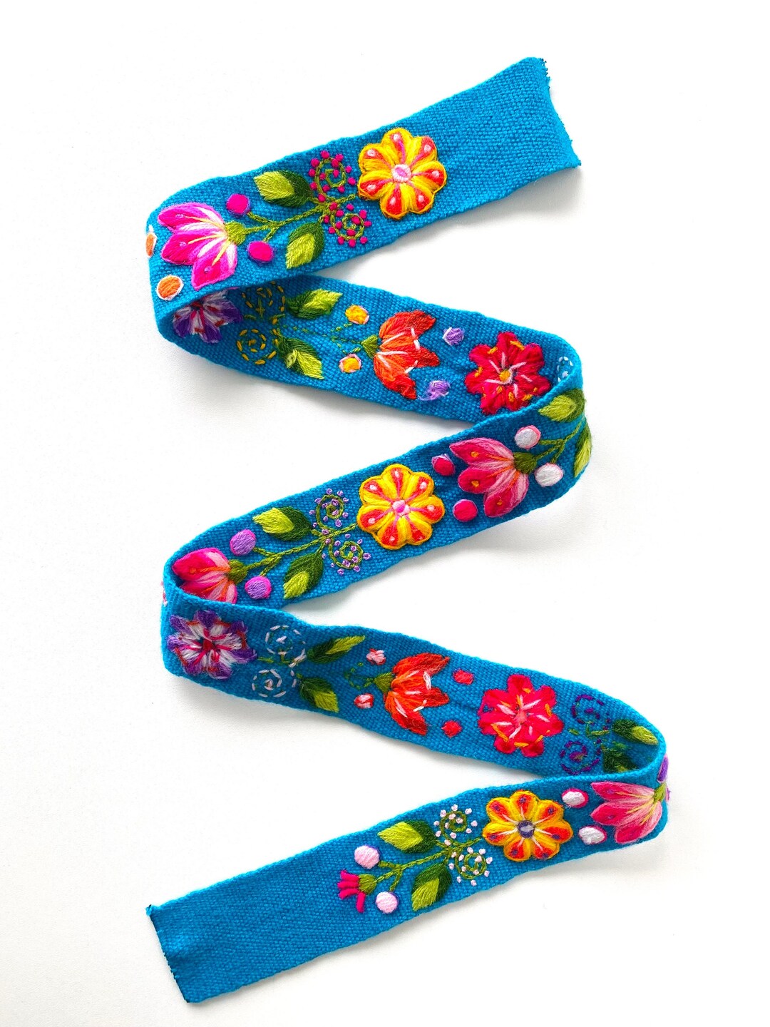 Hand Embroidered Peruvian Trim Ayacucho CS12 - Etsy