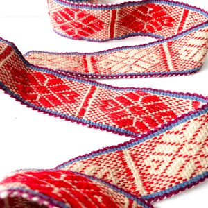 Peruvian Handwoven Alpaca Textile Trim - FC3 - Etsy
