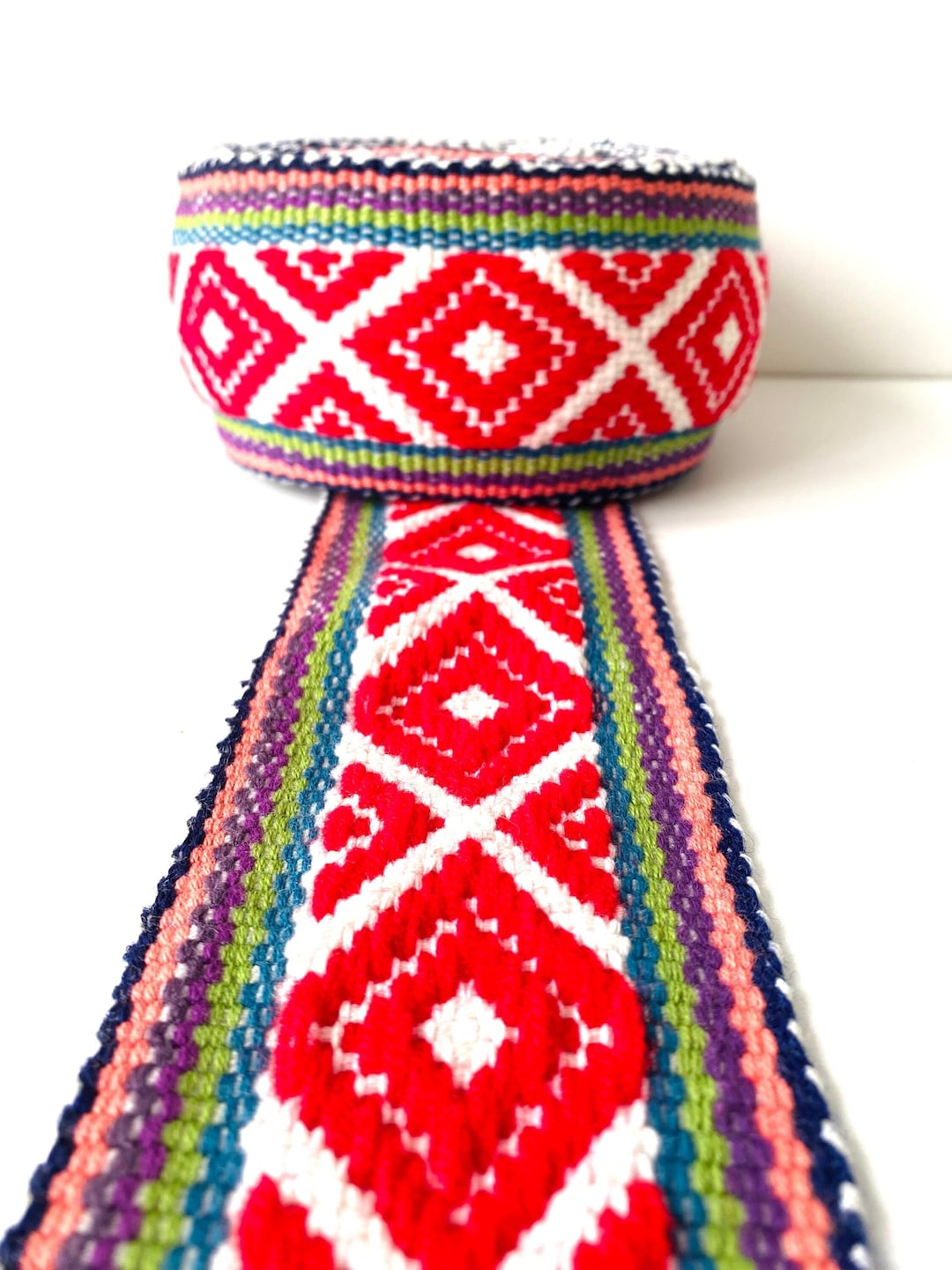 Cinta peruana etnica andina telar hecho a mano Cuzco Peru - Etsy España