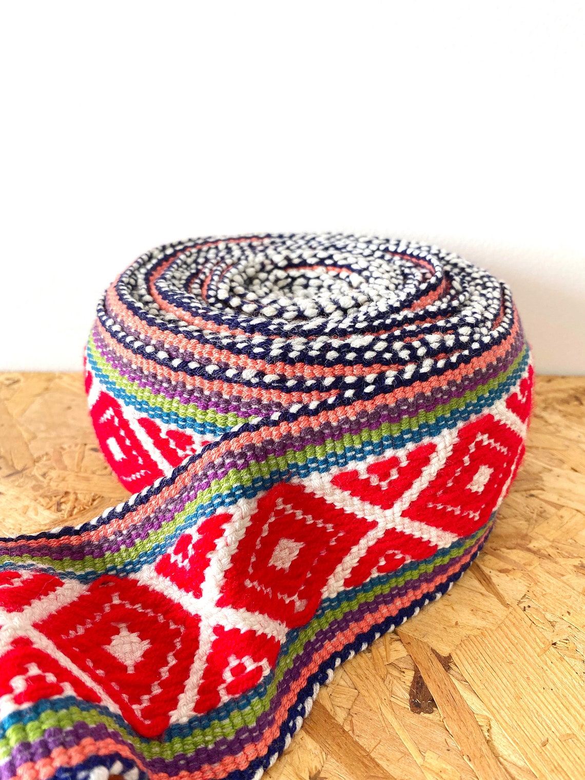 Cinta peruana etnica andina telar hecho a mano Cuzco Peru - Etsy España