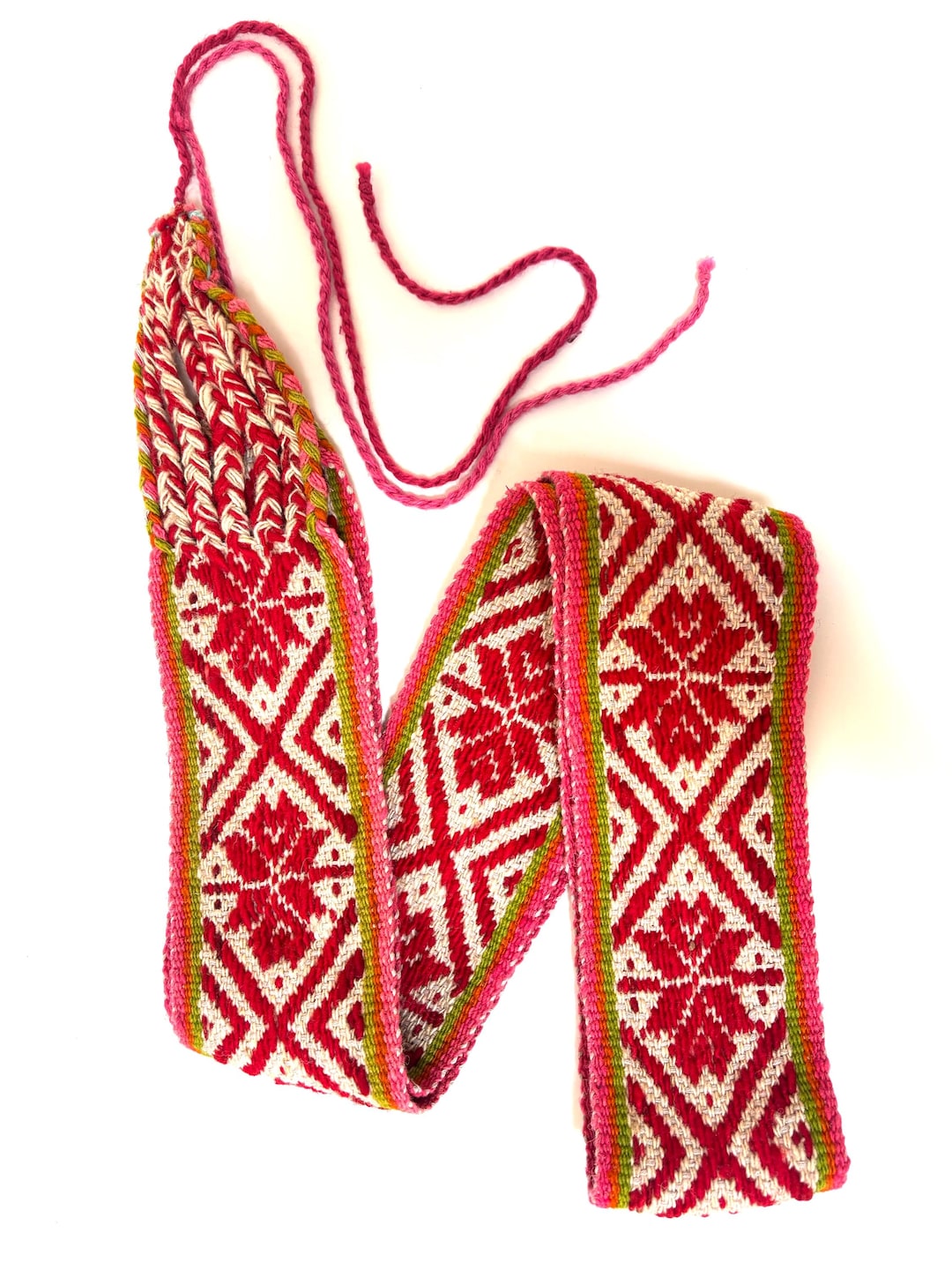 Andean Peruvian Handwoven Chumpi Textile Belt - RT4 - Etsy
