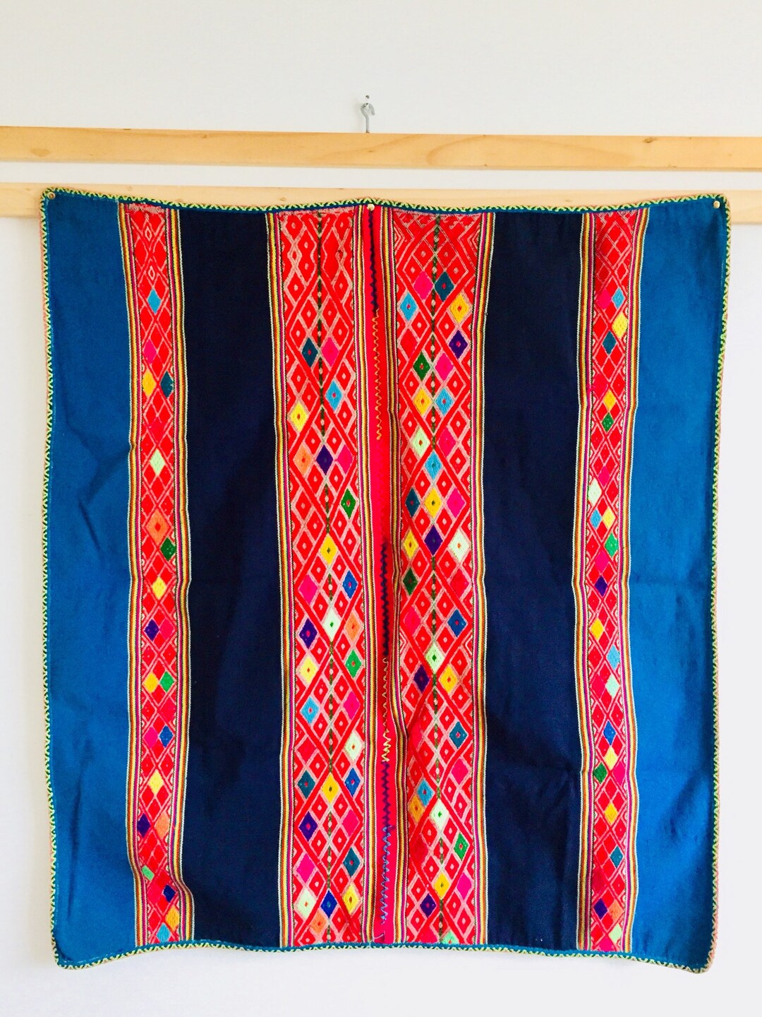Peruvian Handwoven Handmade Vintage Aguayo Ethnic Andean Peruvian ...