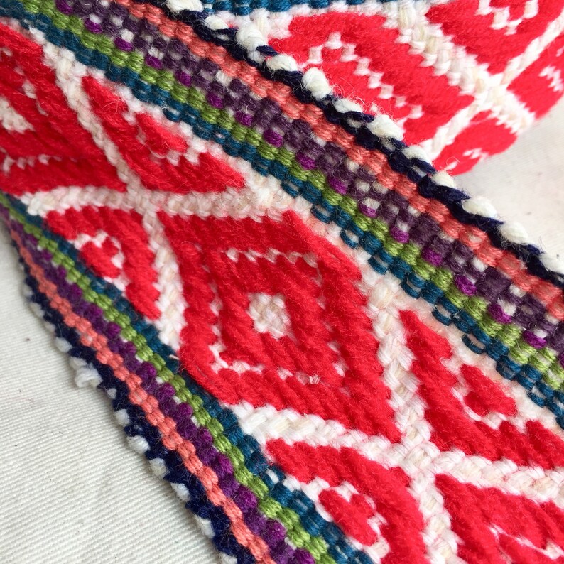 Cinta peruana etnica andina telar hecho a mano Cuzco Peru | Etsy