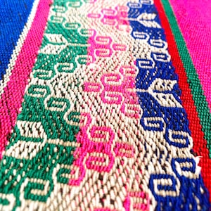 Bolivian Handwoven Handmade Vintage Aguayo Ethnic Andean Peruvian ...