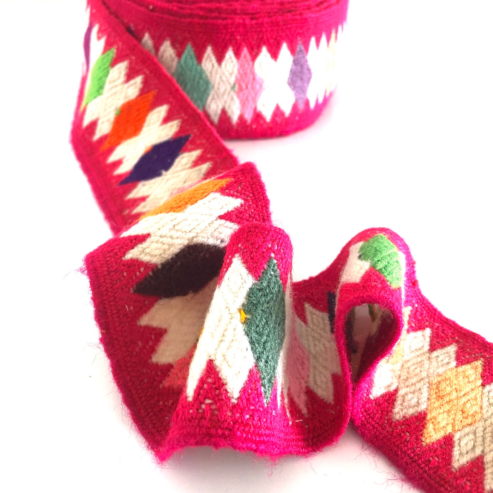 Cinta peruana etnica andina telar hecho a mano Cuzco Peru - Etsy España