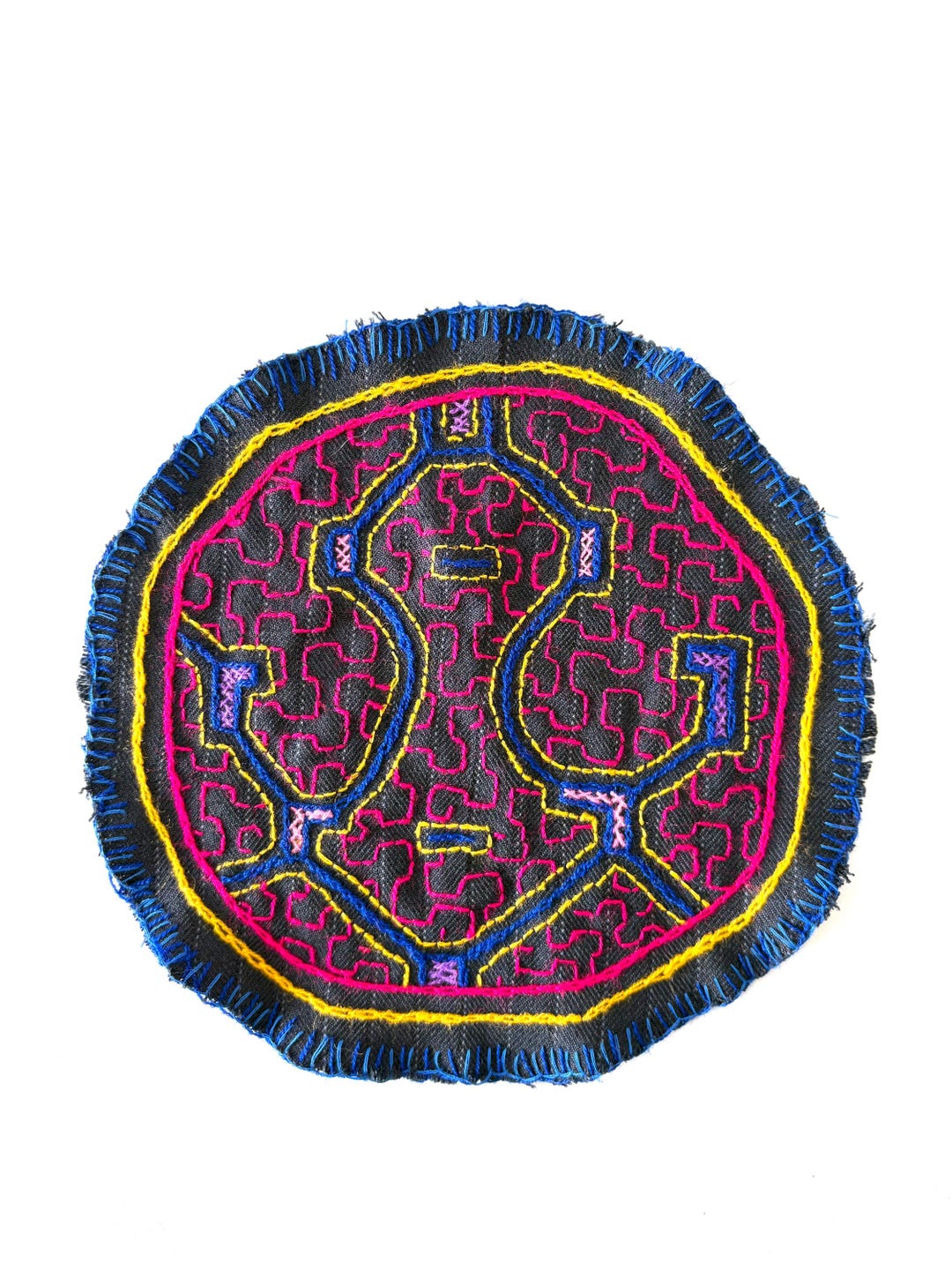 Peruvian Hand Embroidered Shipibo Conibo Textile Ayahuasca Patch - RM8 - Etsy