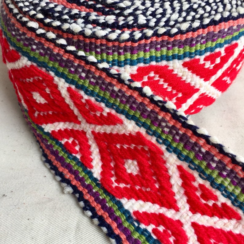 Cinta peruana etnica andina telar hecho a mano Cuzco Peru | Etsy