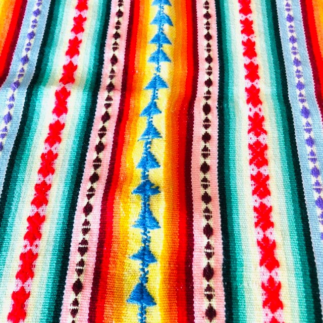 Manta peruana etnica andina telar hecho a mano Cuzco Peru - Etsy España
