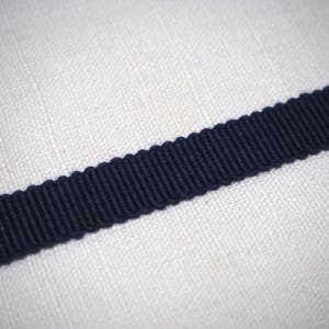 Up to 50% OFF SALE.... Japanese Sanada-himo Solid Dark Indigo Flat Cord ...
