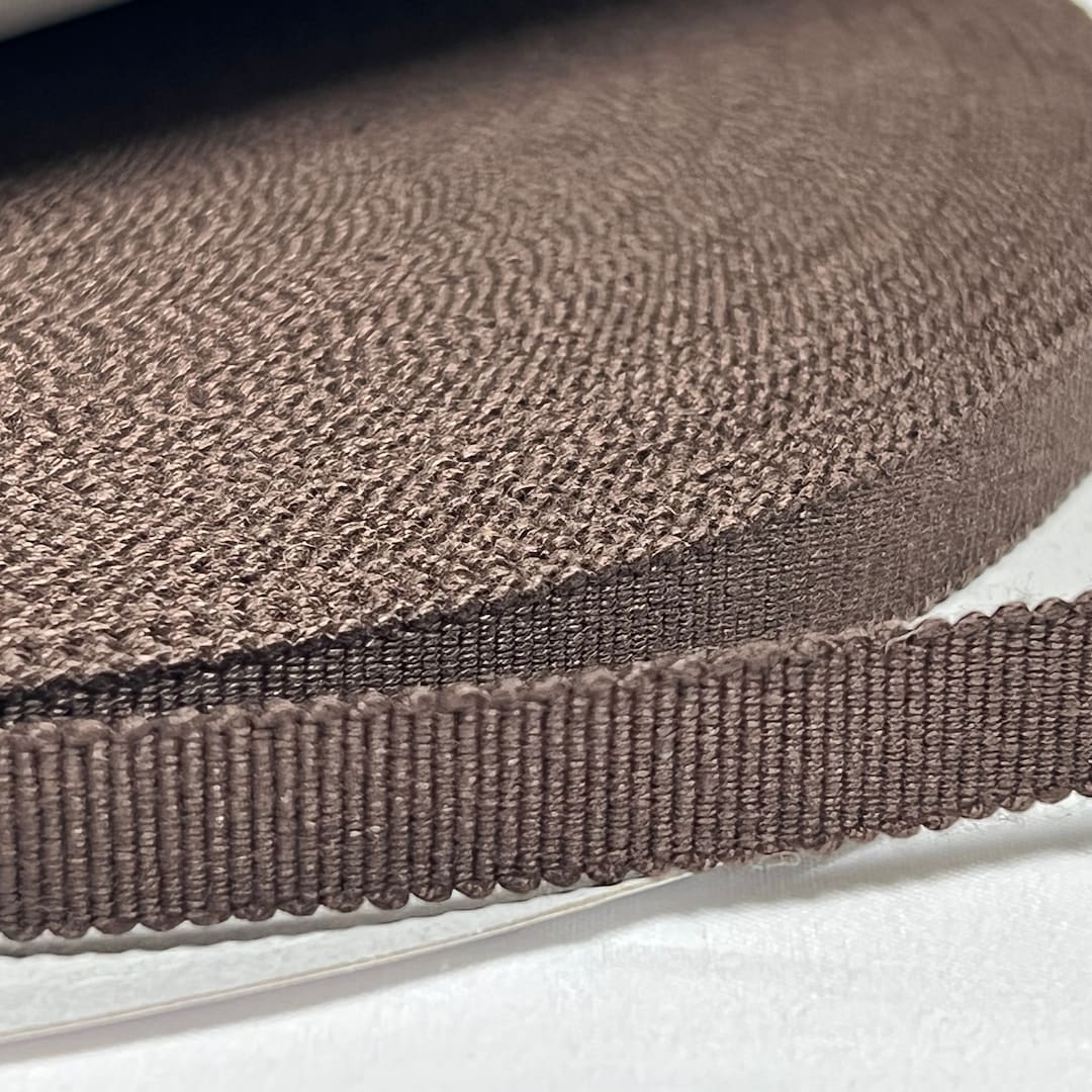 Up to 50% OFF SALE.... Japanese Sanada-himo Solid Coffee Brown Flat ...