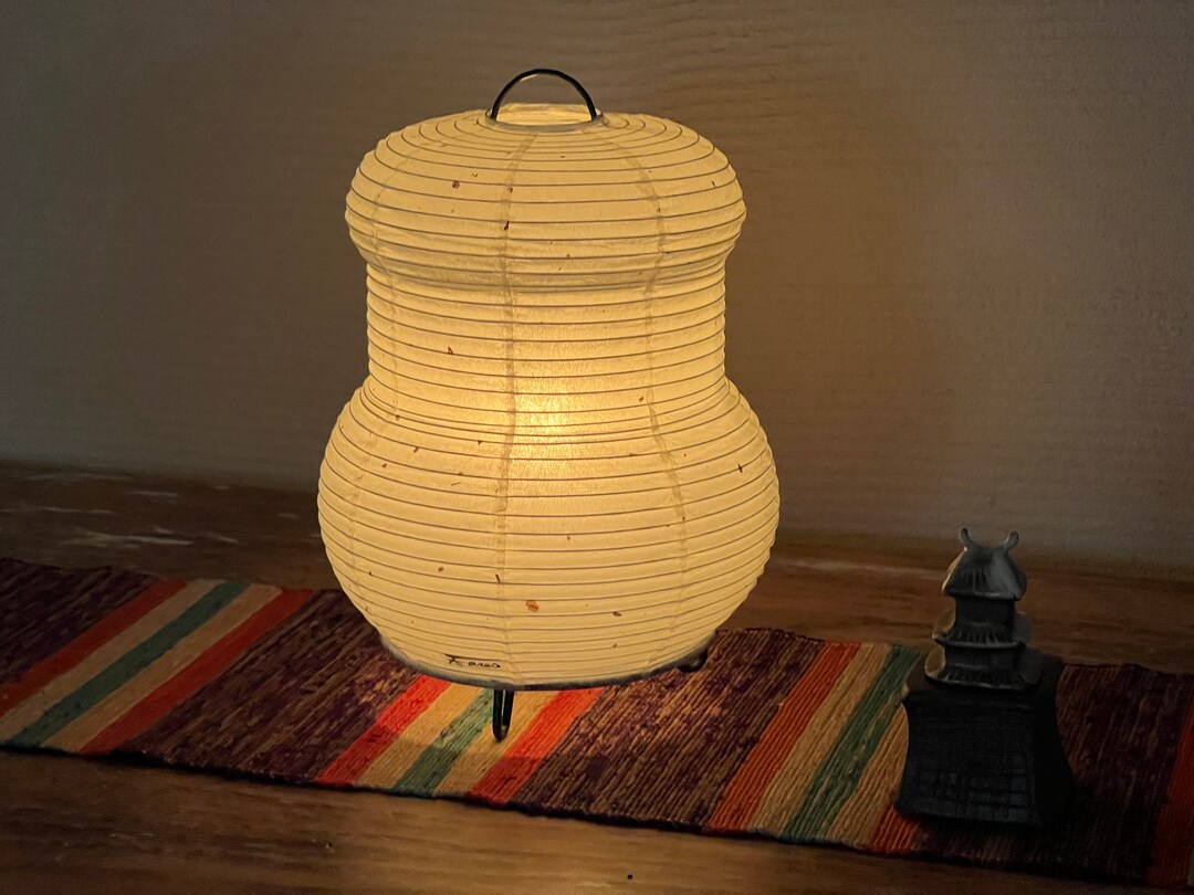 50% off Sale... Japanese Zen Meditation Lamp (EU Electric), Washi Paper ...