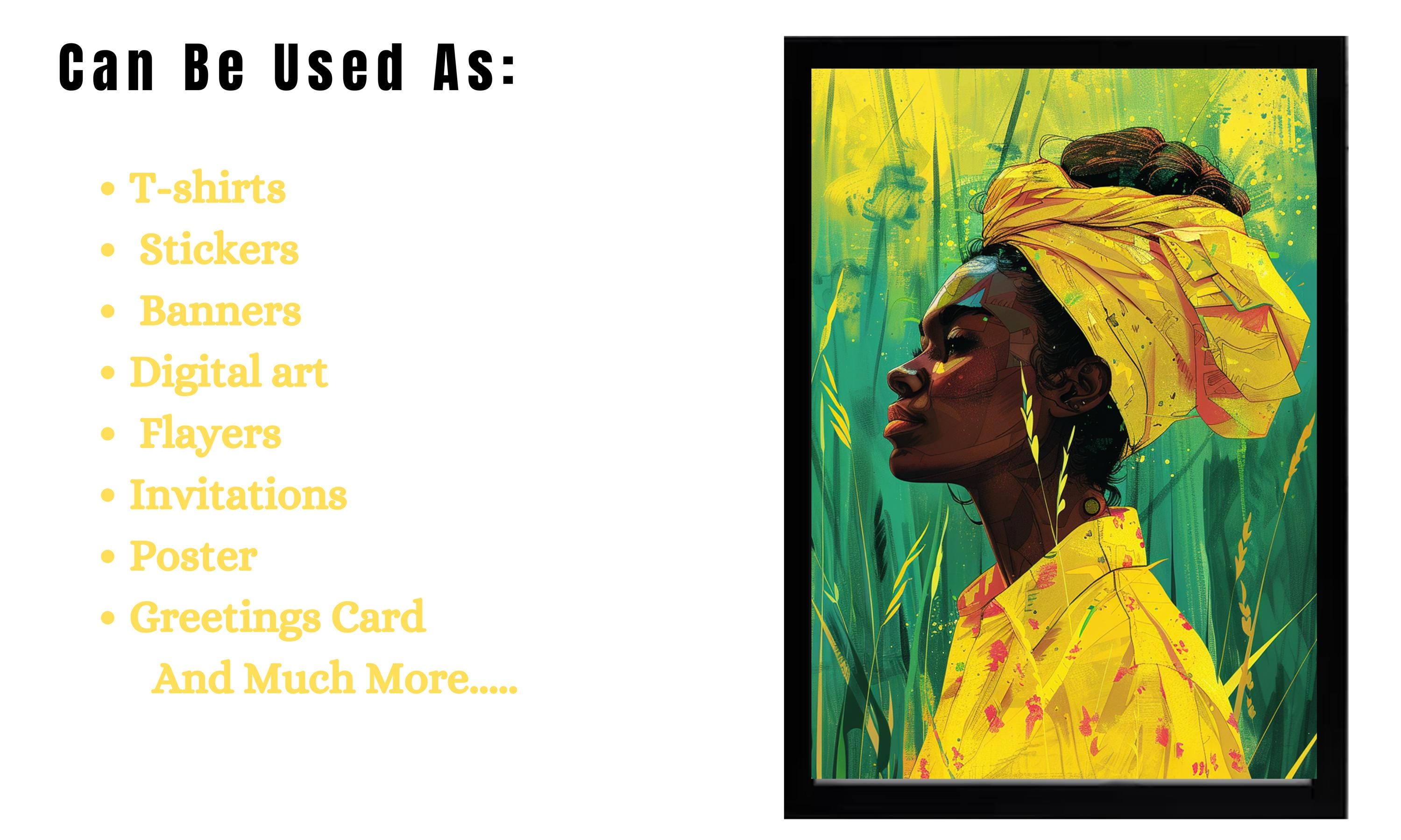 Gullah Women Portrait, African American Culture Art, Gullah Geechee ...