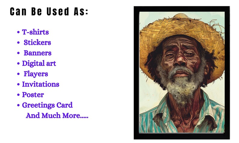 Gullah Men Digital Art - 4 PNG | African American History Print ...