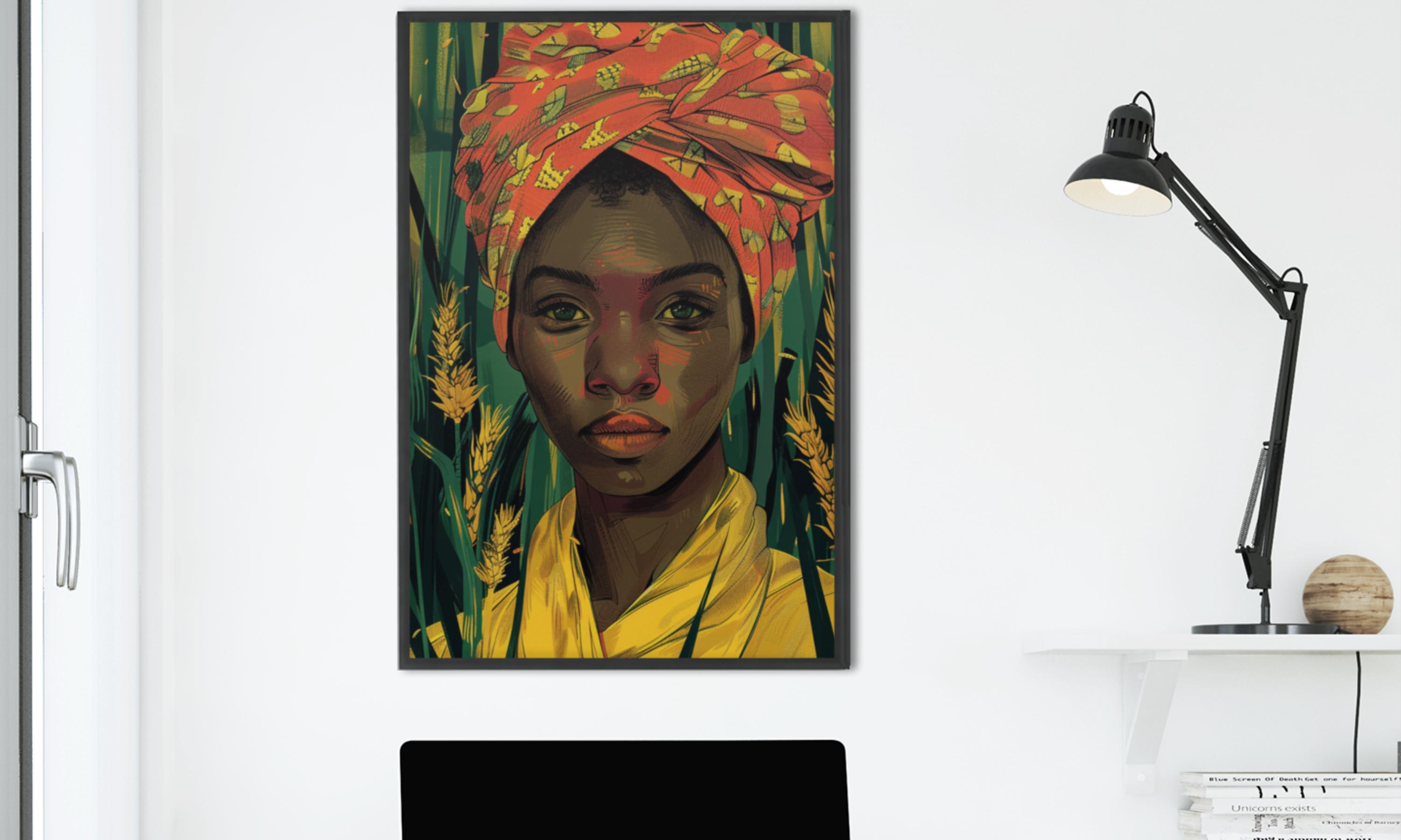 Gullah Women Portrait, African American Culture Art, Gullah Geechee ...