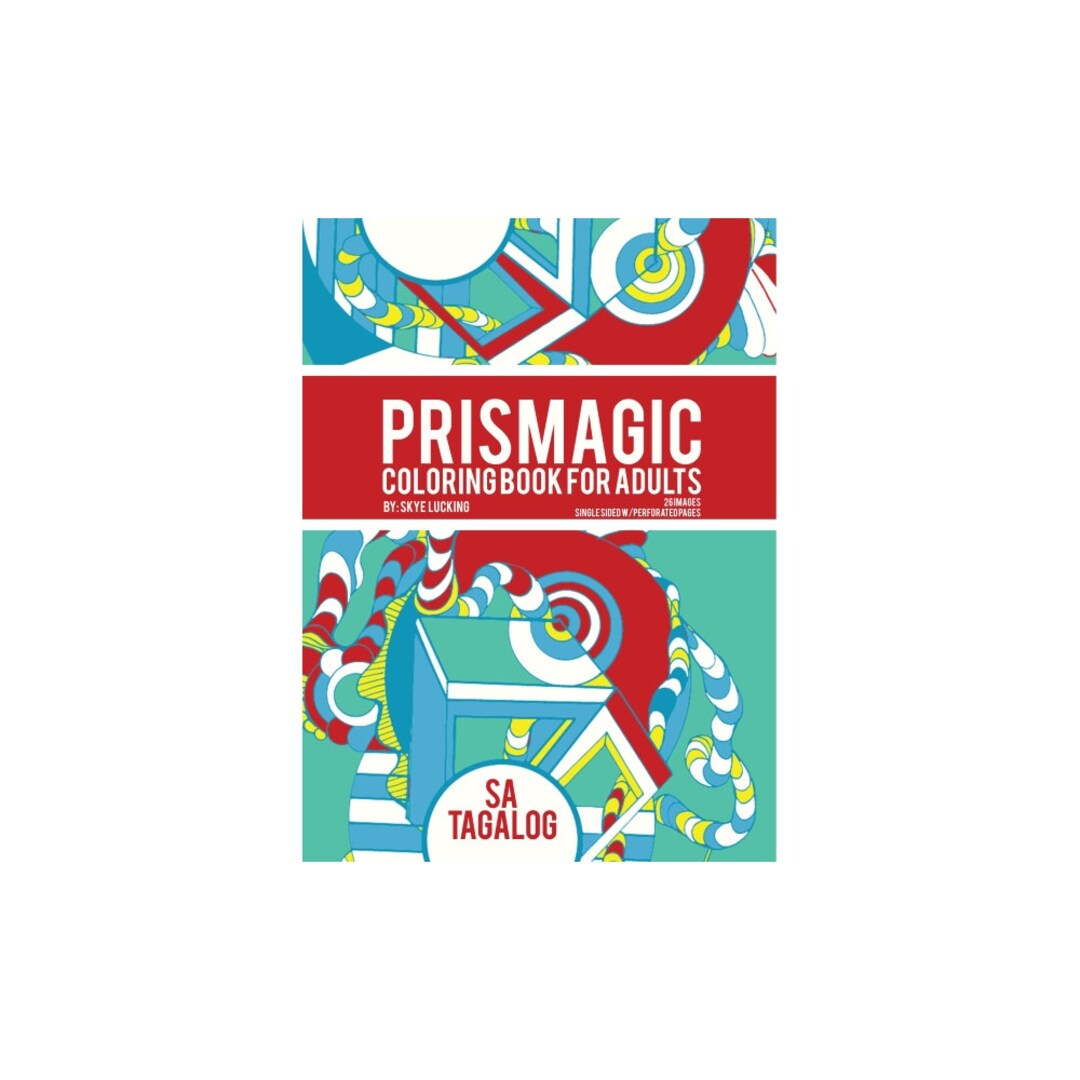 Prismagic in Tagalog Coloring Book for Adults Positive - Etsy