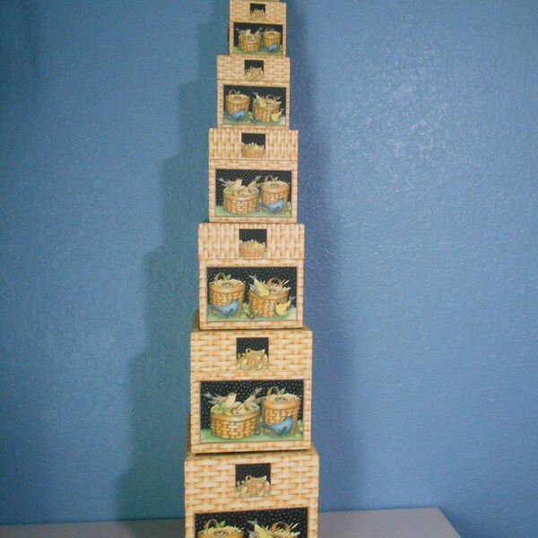 Bob's Boxes Primitive - Etsy