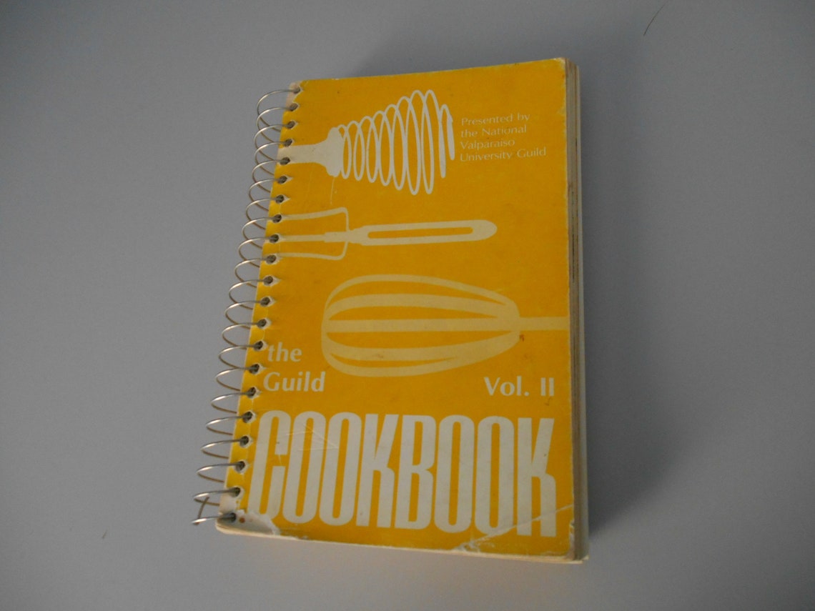 The Guild Cookbook Vol. II Presented by National Valparaiso | Etsy