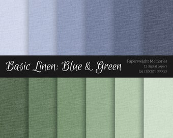 Linen Digital Paper - Etsy
