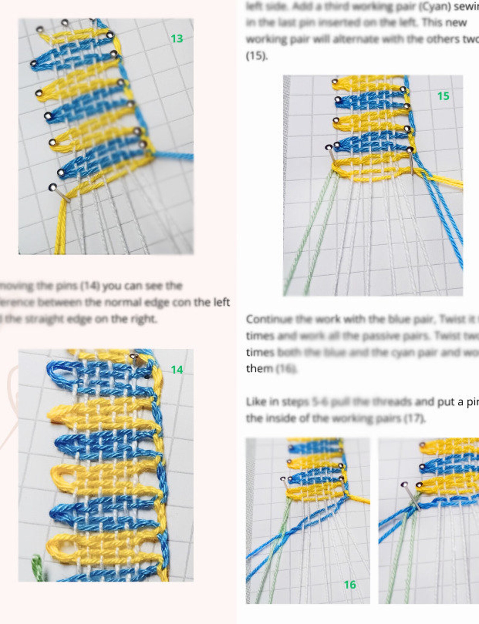 First Steps in Bobbin Lace: Begin From Scratch (intermediate) - Etsy