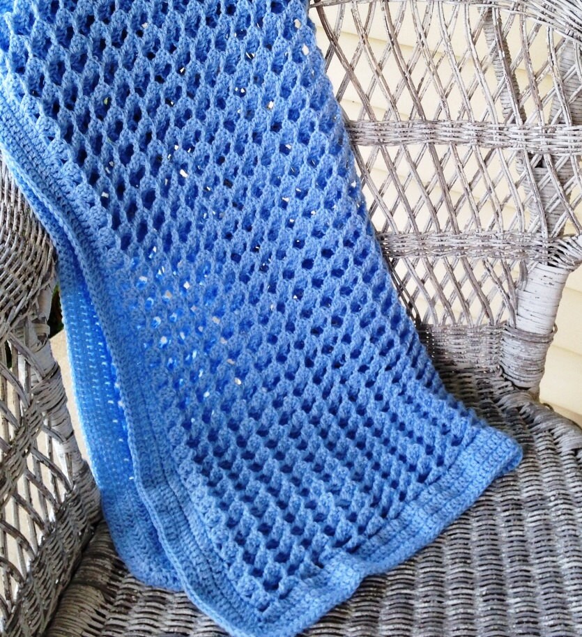 Kay's 3 Dimensional Crochet Baby Blanket Pattern With - Etsy