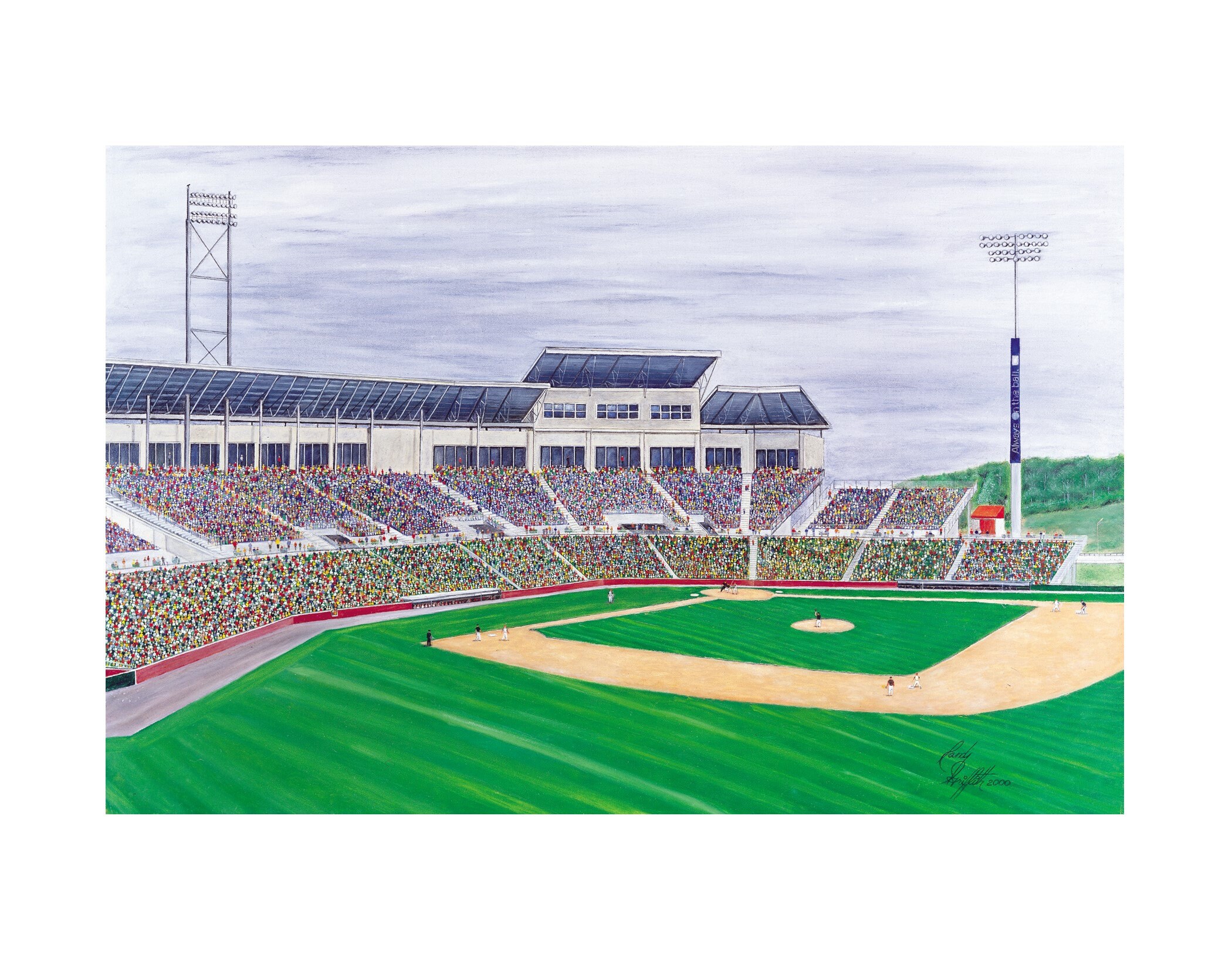 Set of Four Chattanooga Landmark Prints. 5 X 7 Matted for an 8 X 10 ...