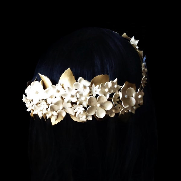 Porcelain Flower Crown - Etsy
