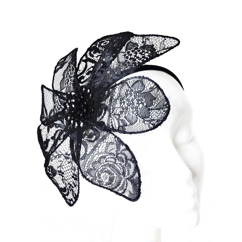 Lace Headpiece - Etsy