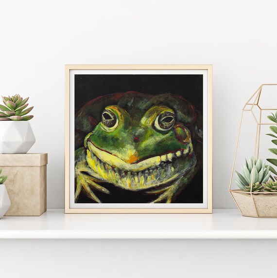 Frog Face Painting