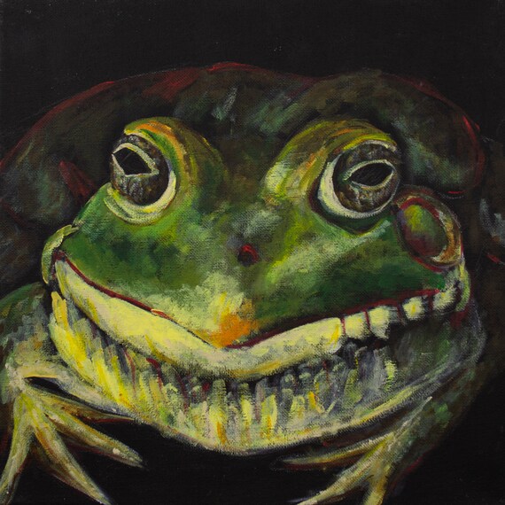 Frog Face Painting