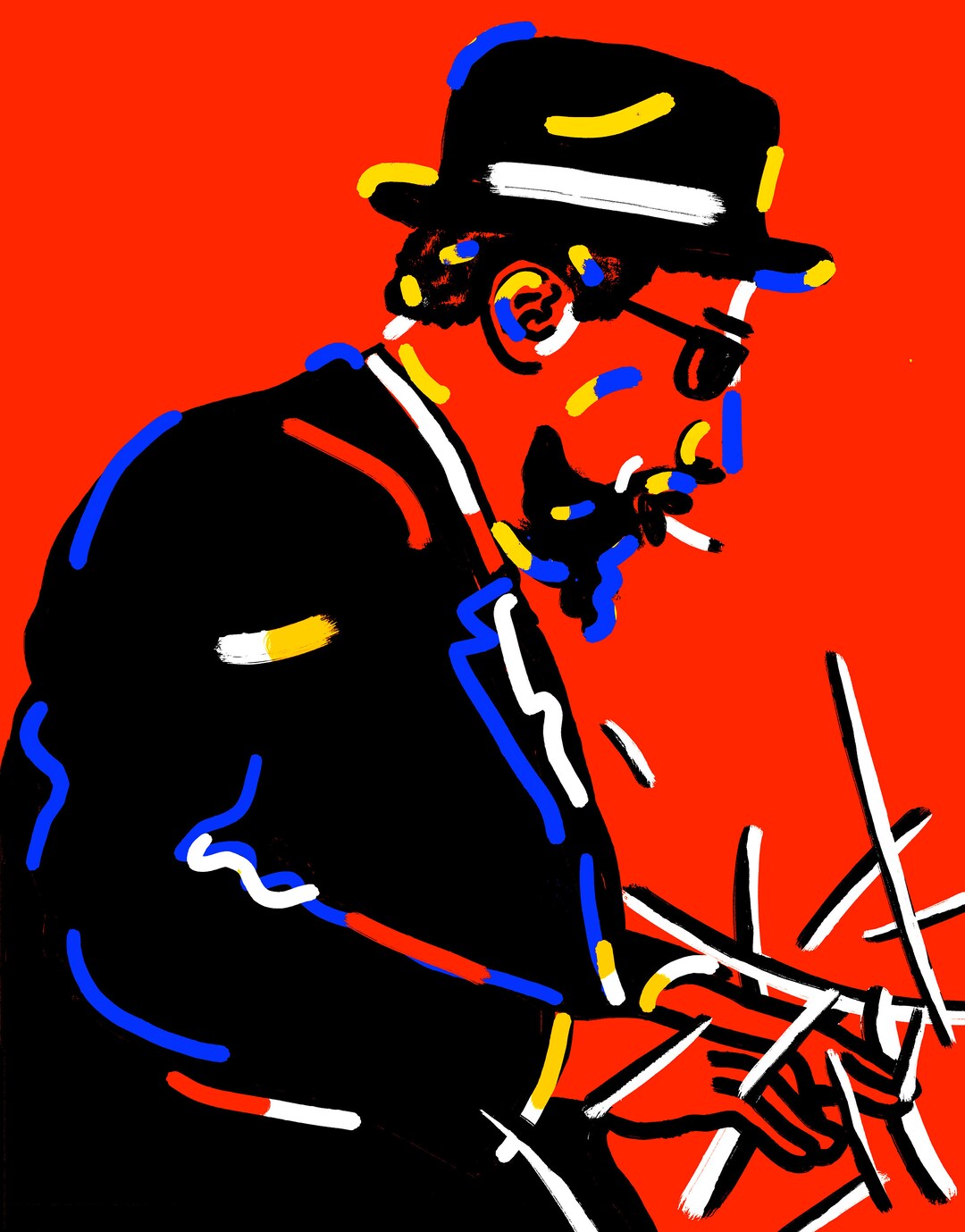 THELONIOUS MONK Jazz Poster - Etsy