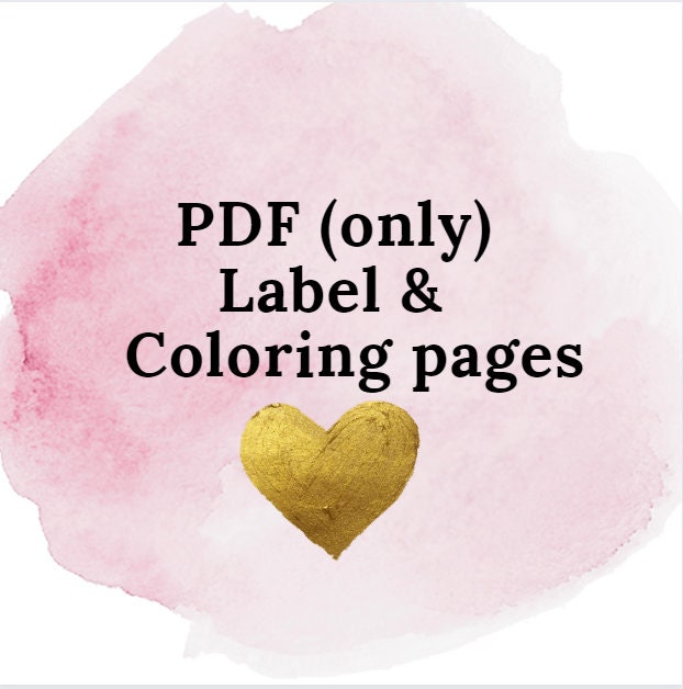 Custom Character Coloring Page Personalized Party Theme - Etsy