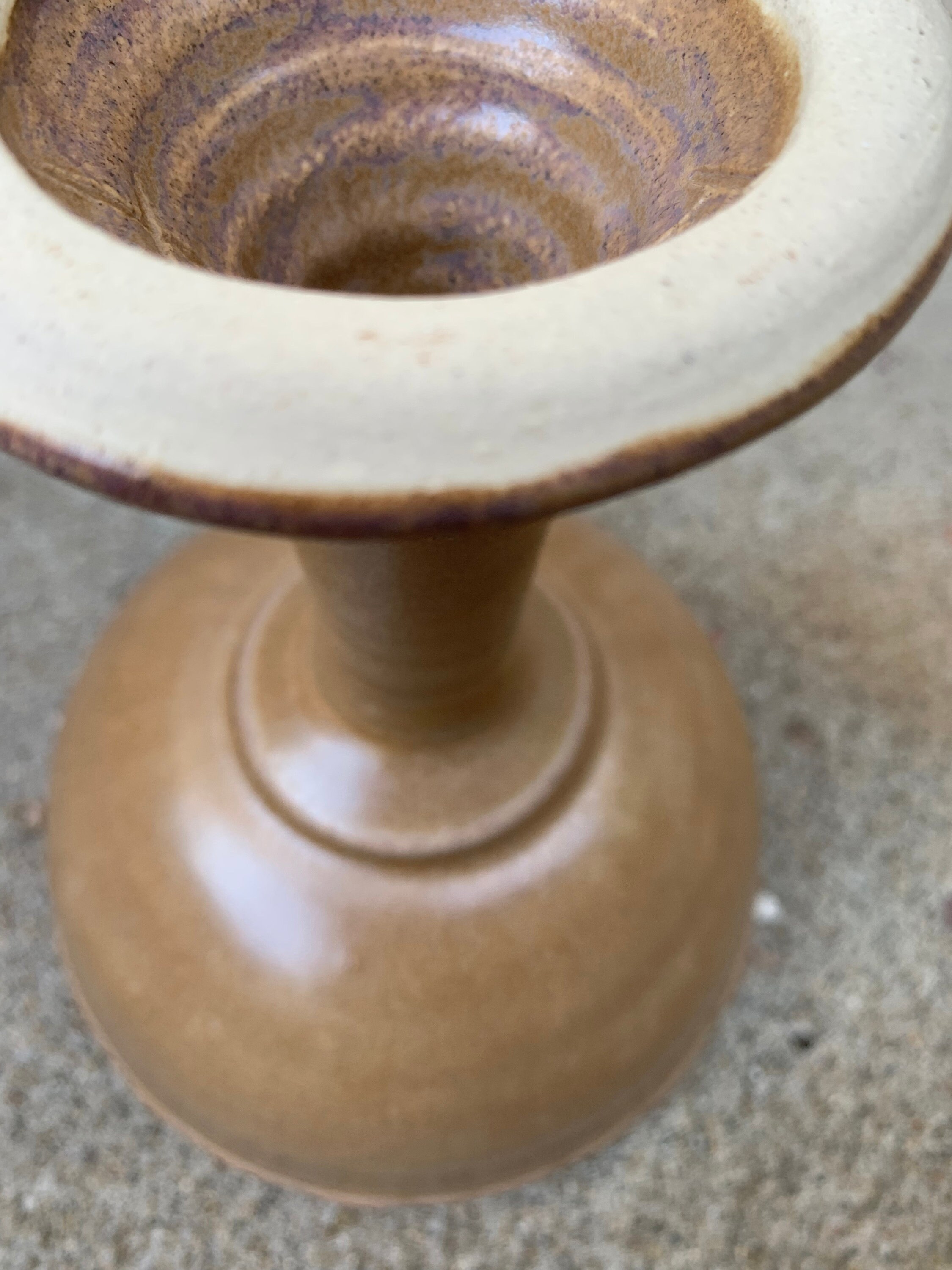 Chalice Six and a Quarter Inches Tall Matt, Soft-appearing, Warm ...