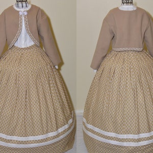 Victorian Skirt Garibaldi Blouse and Spanish Bolero Jacket - Etsy