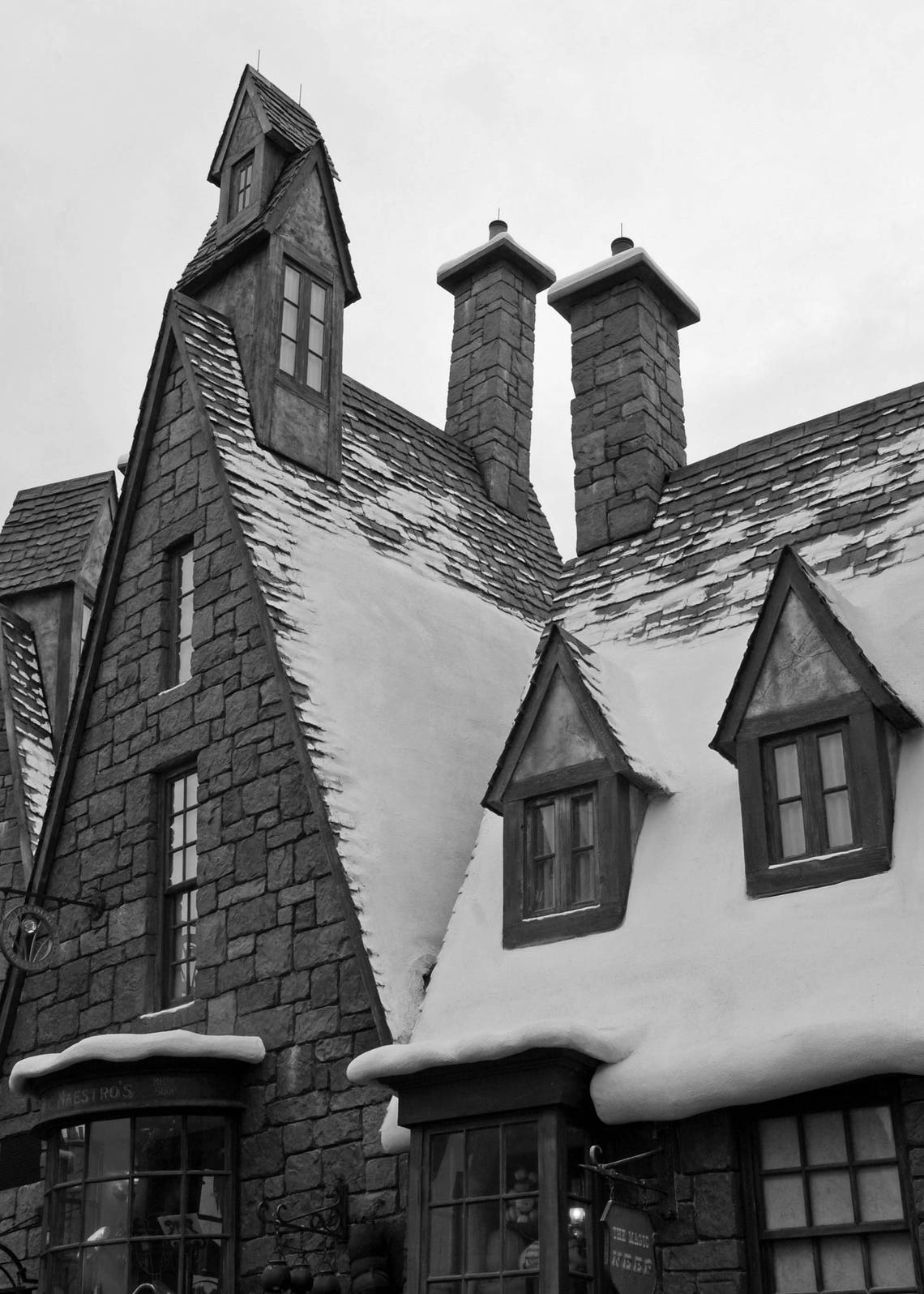 Hogsmeade Village Print: Wizarding World, Scotland - Etsy