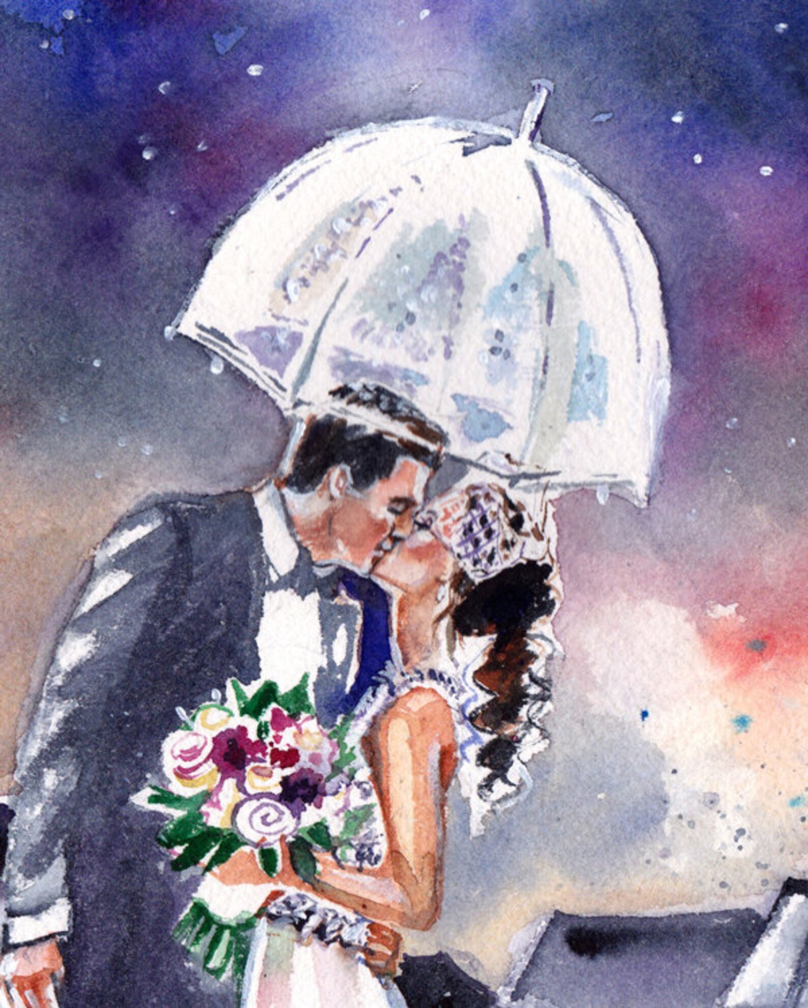 Special Christmas Gift. Portrait From Photo. Newlywed Gift. - Etsy