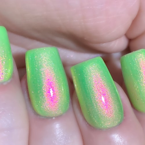 10 Mega Multichrome Set Custom-blended Nail Polish / Indie | Etsy