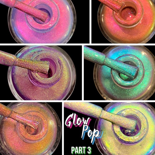 Full 10 Set glow Pop Collection PT 5 Oil Slick - Etsy